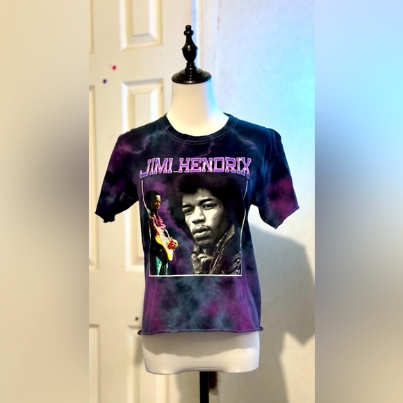 Jimi Hendrix | Tops | Jimi Hendrix Cropped Top | Poshmark